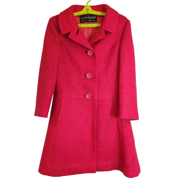 Louis Feraud | Jackets & Coats | Vintage Louis Feraud Fits Size Xs Long ...